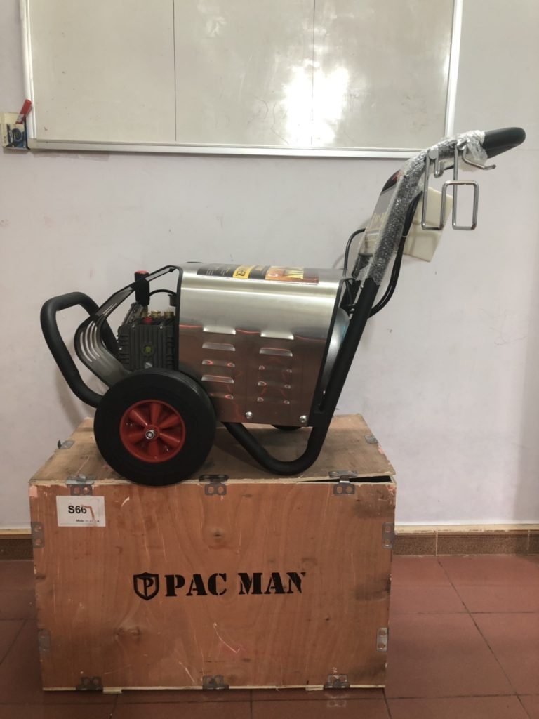 Máy xịt rửa xe cao áp Pacman - Asiacoma JSC - Chuyên cẩu tháp, vận ...